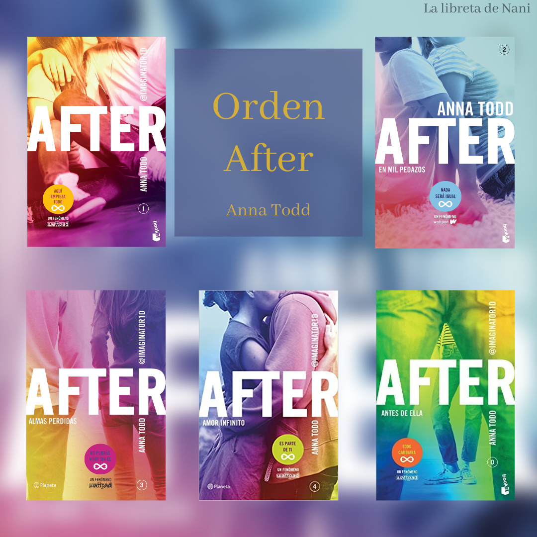 Orden After de Anna Todd – La libreta de Nani