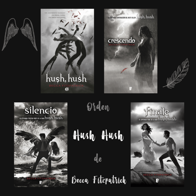 Orden Hush Hush de Becca Fitzpatrick – La libreta de Nani
