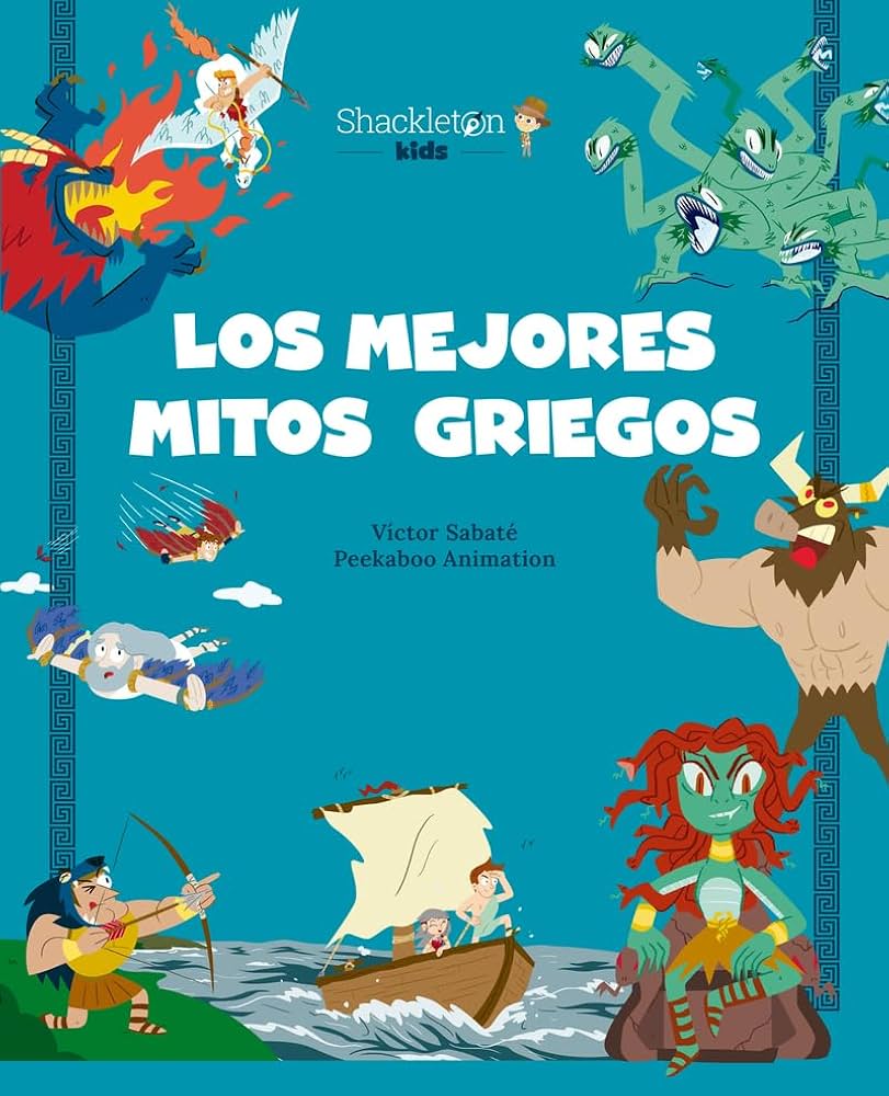 Los mejores mitos griegos – Víctor Sabaté – La libreta de Nani