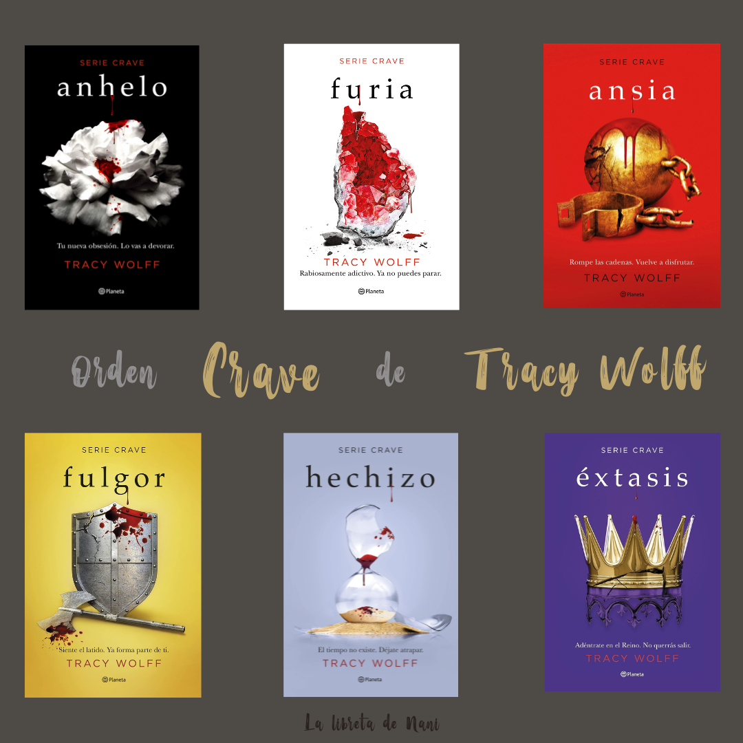 Orden Crave de Tracy Wolff – La libreta de Nani