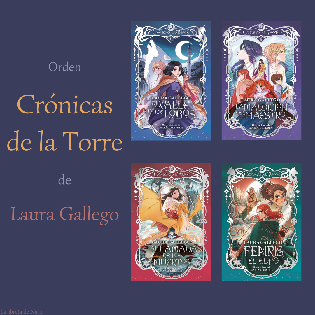 Orden Crónicas de la Torre de Laura Gallego – La libreta de Nani