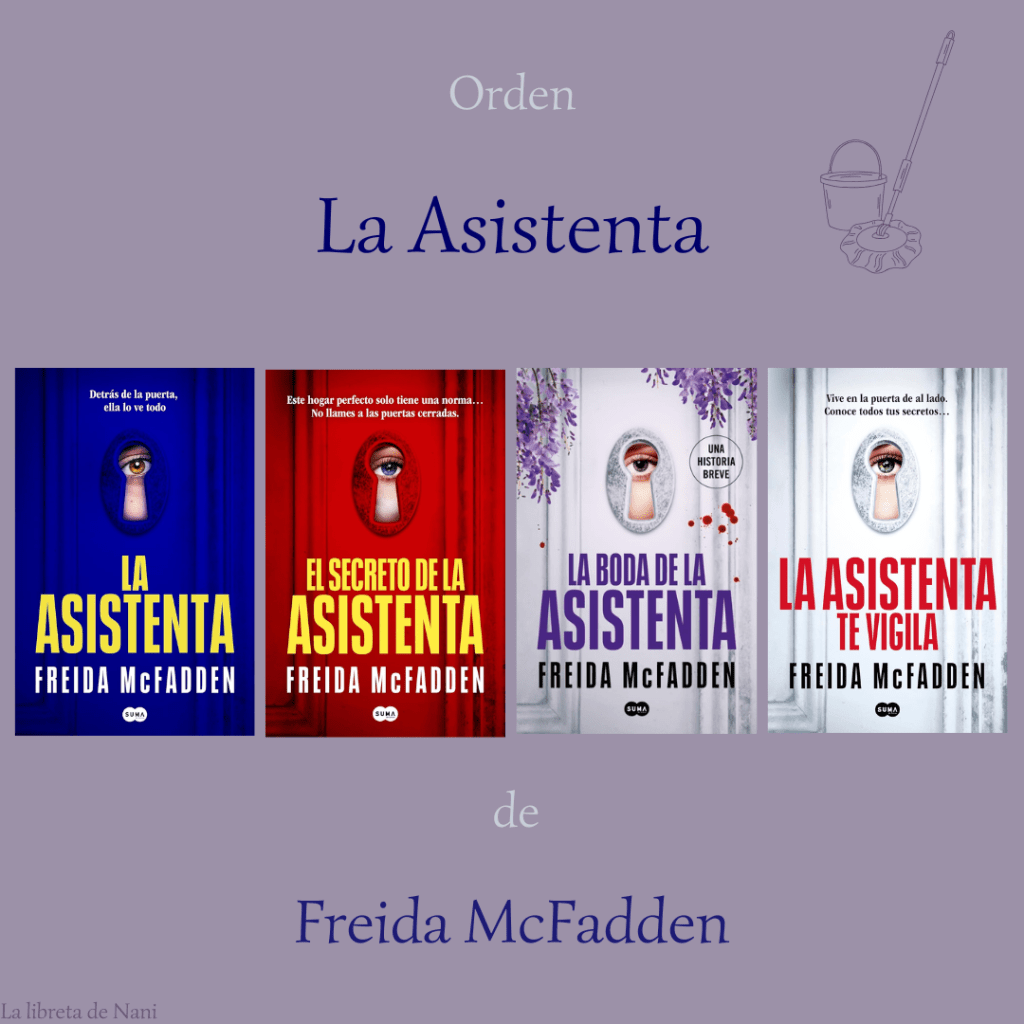 Orden La Asistenta de Freida McFadden – La libreta de Nani