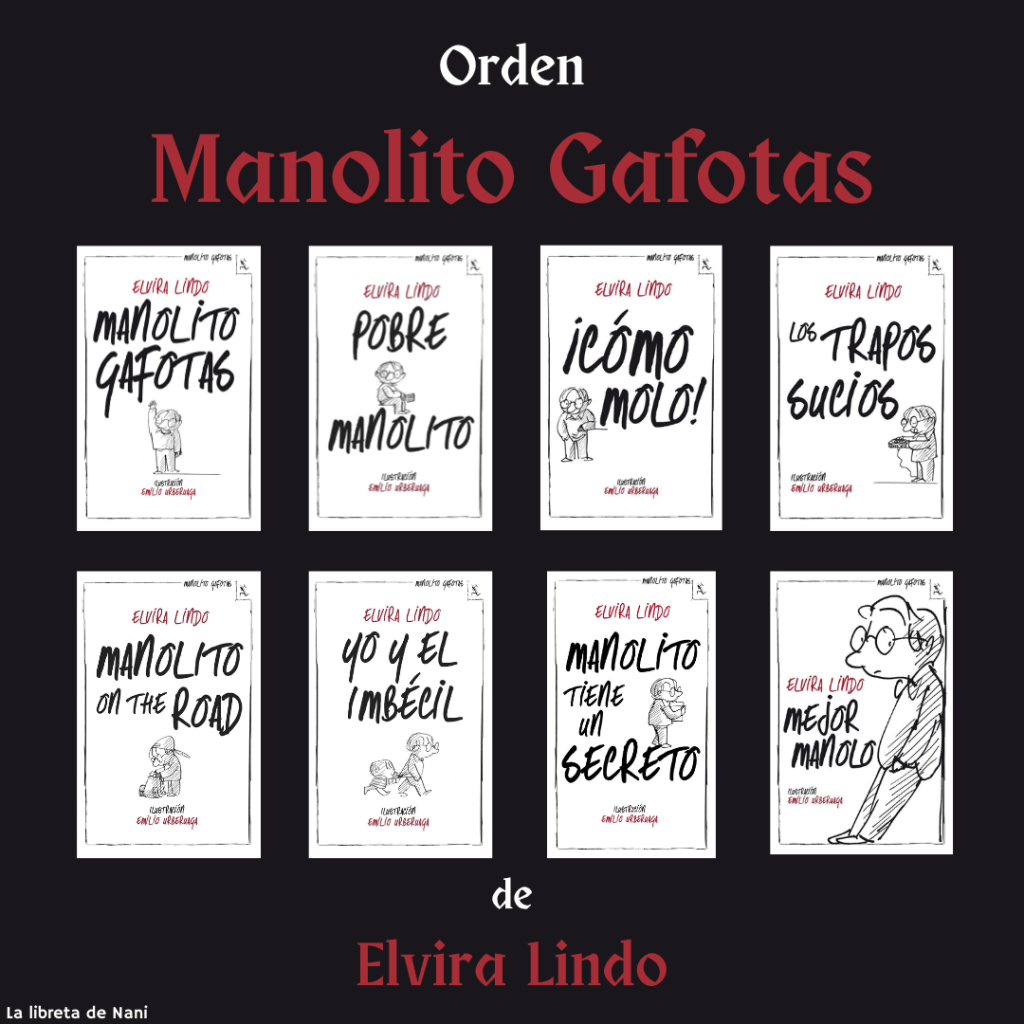 Orden Manolito Gafotas de Elvira Lindo – La libreta de Nani