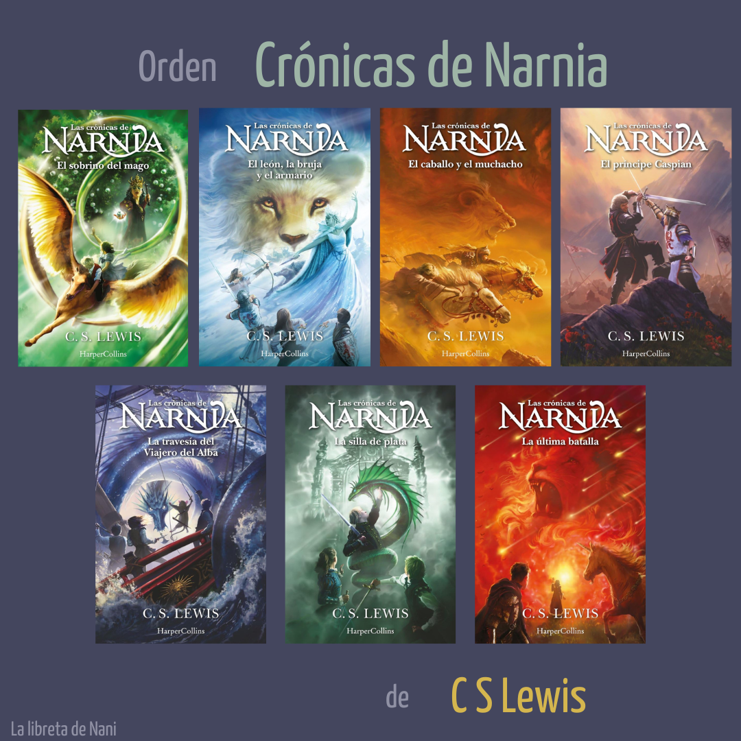 Orden Crónicas de Narnia de C S Lewis – La libreta de Nani