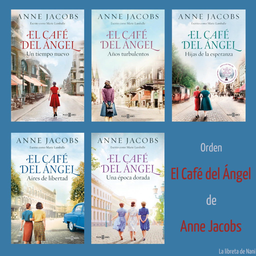 Orden El Café del Ángel de Anne Jacobs – La libreta de Nani