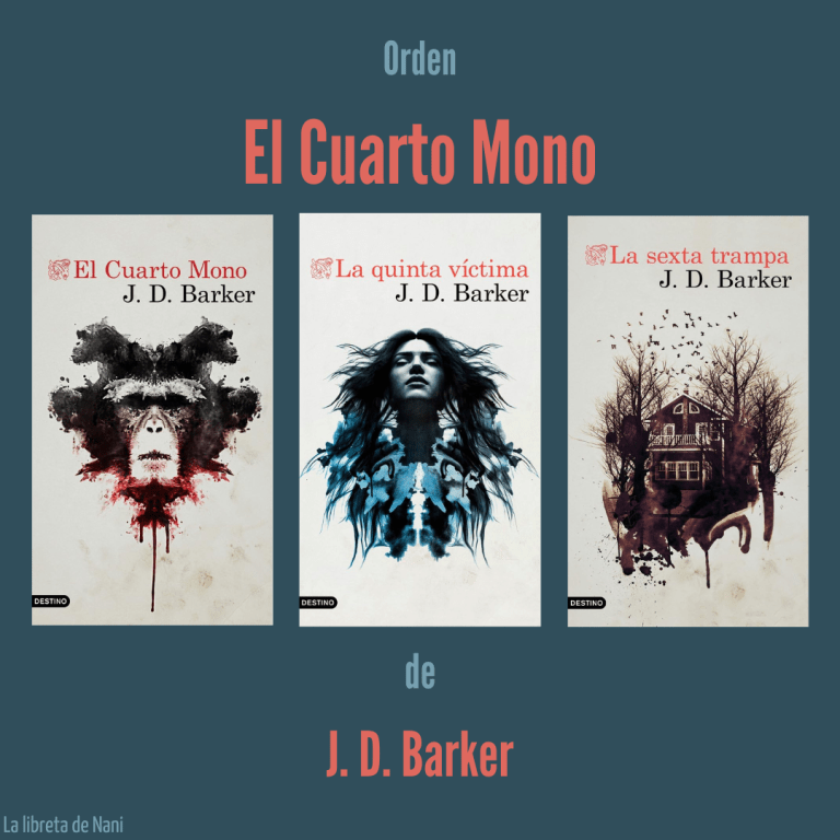 Orden El cuarto mono de J.D. Barker – La libreta de Nani