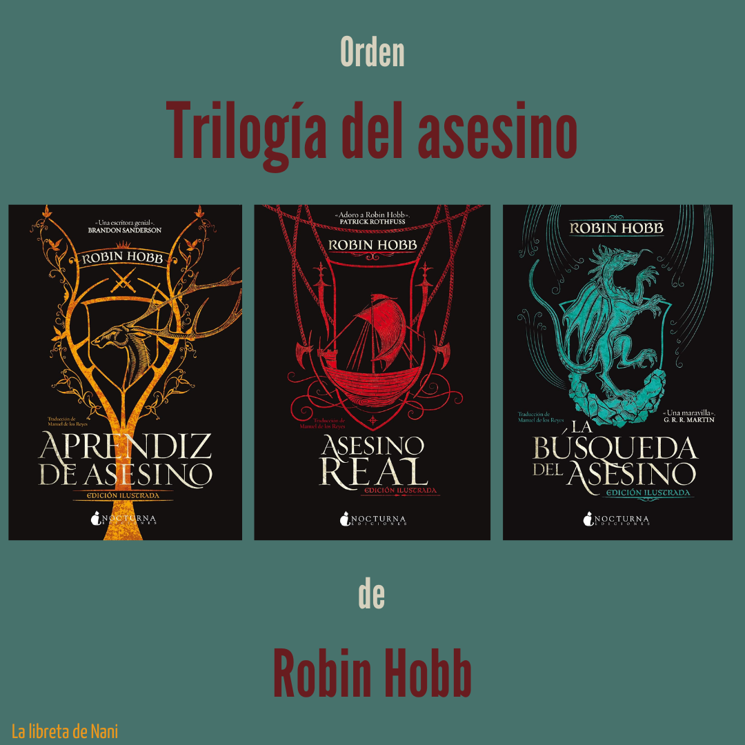 Orden Trilogía del asesino de Robin Hobb – La libreta de Nani
