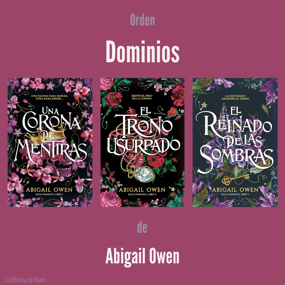 Orden Dominios de Abigail Owen – La libreta de Nani