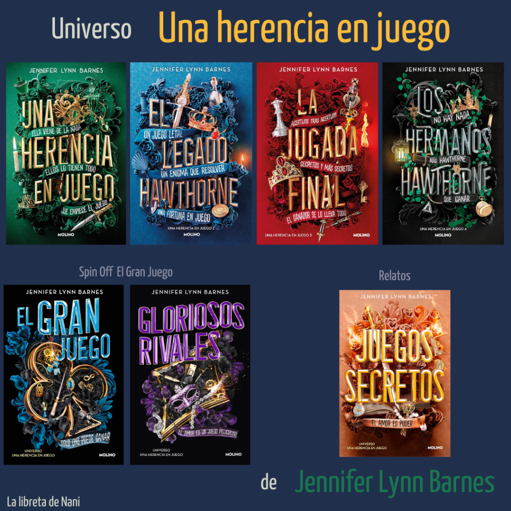 Orden universo Una herencia en juego de Jennifer Lynn Barnes – La libreta de Nani