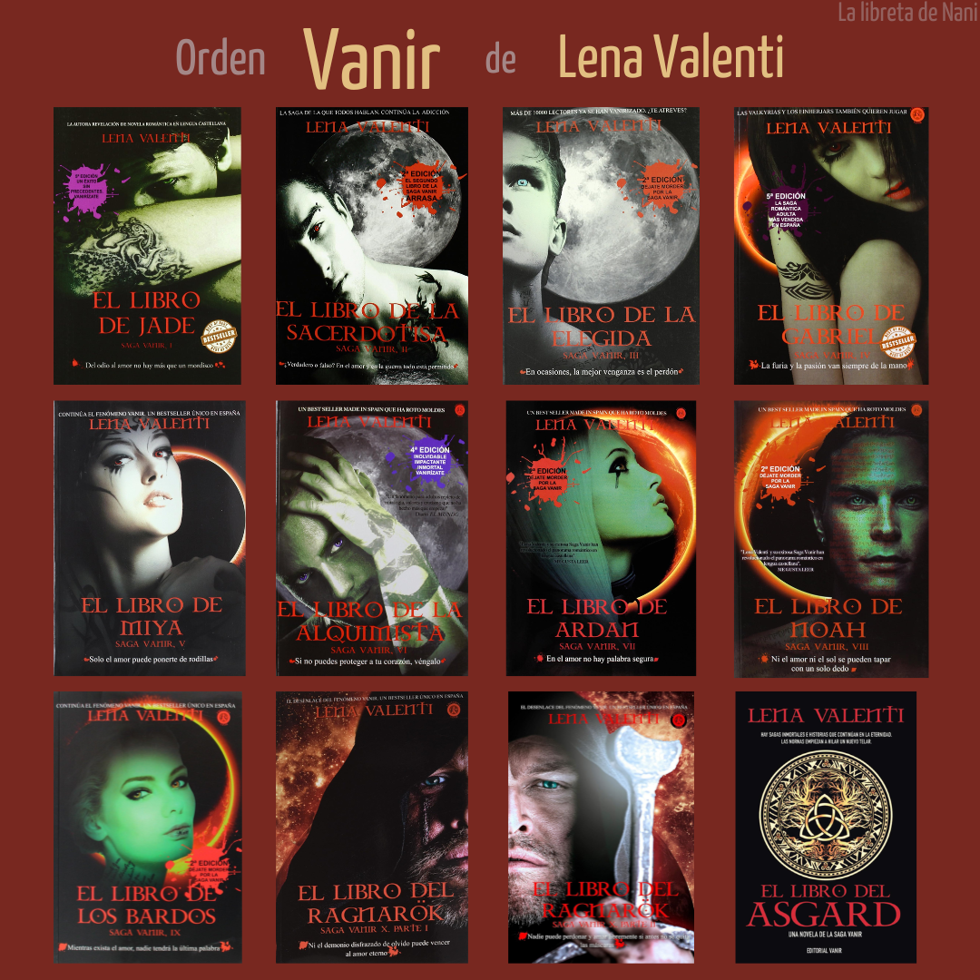 Orden Vanir de Lena Valenti – La libreta de Nani